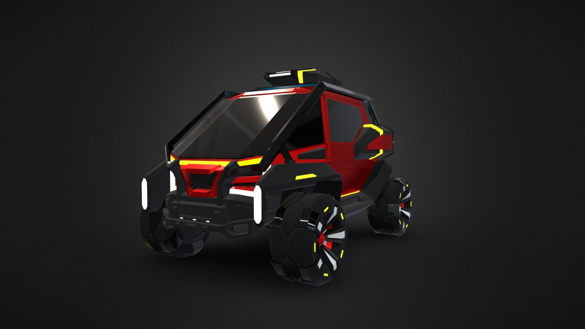 VANGUARD - Concept Electric UTV - Download Free 3D model by Ariffinshah ...