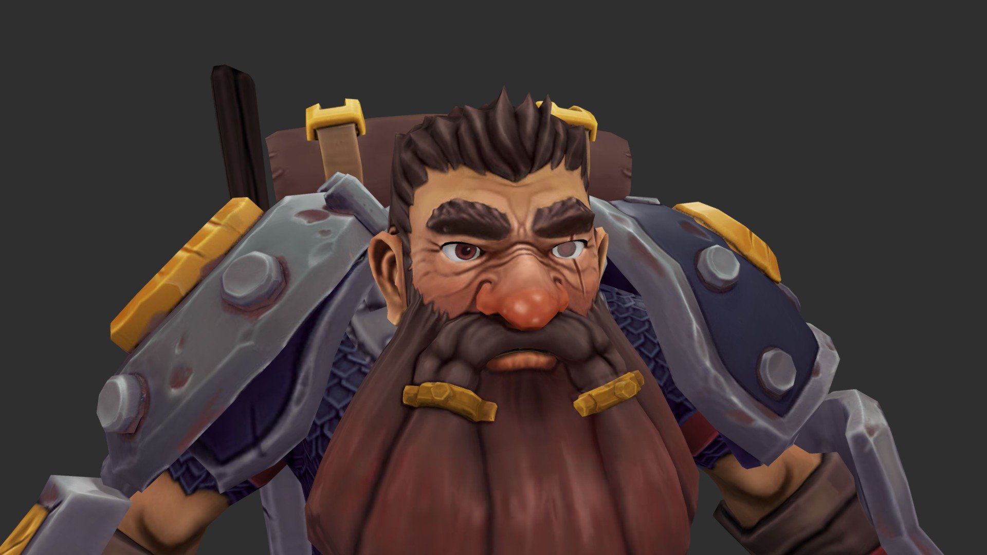 Dwarf - 3D model by Emanuele (@montin) [347fea8] - Sketchfab
