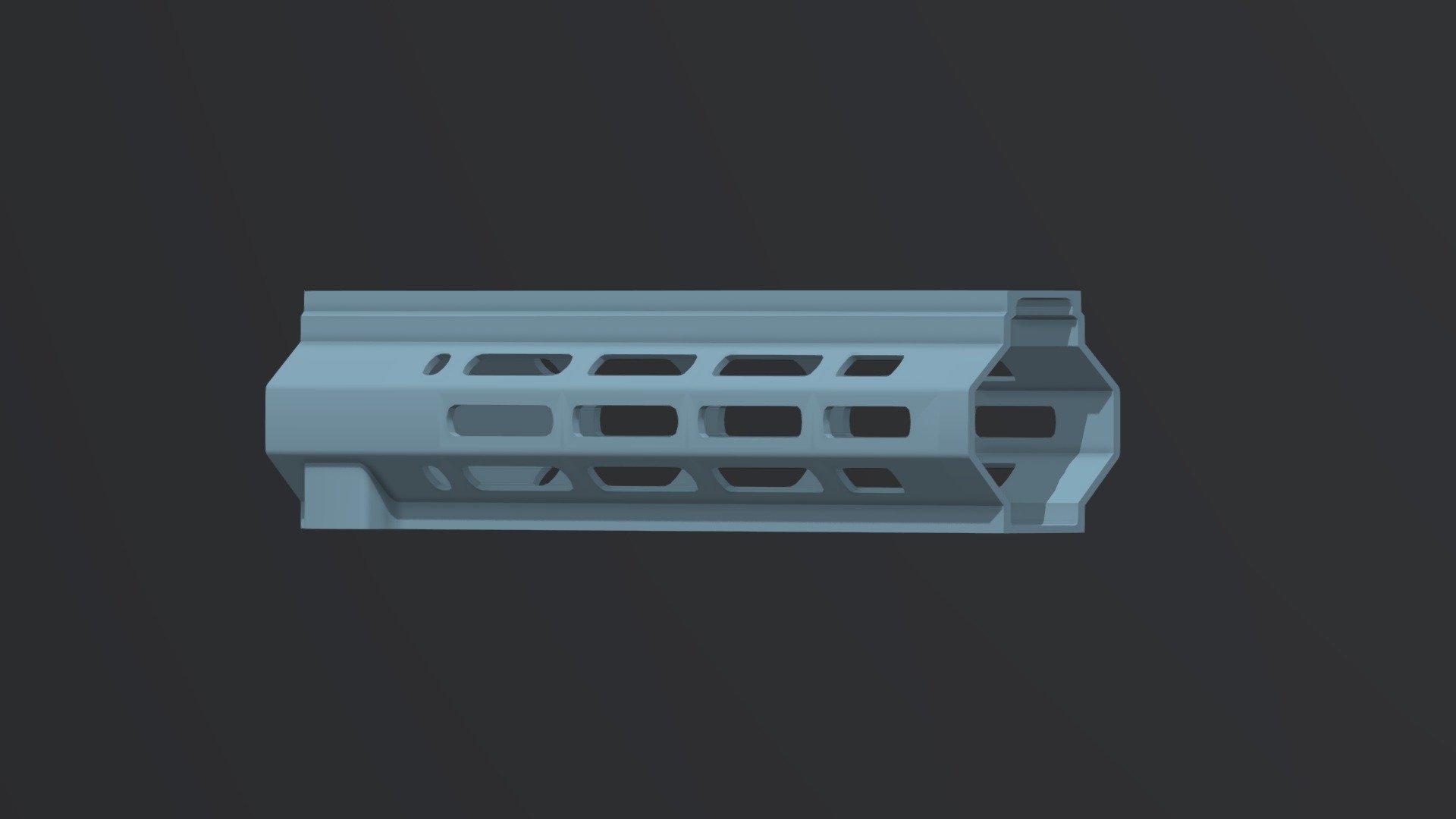 M-LOK Handguard - Download Free 3D model by Rendy K (@RendyK) [3480e73] - Sketchfab