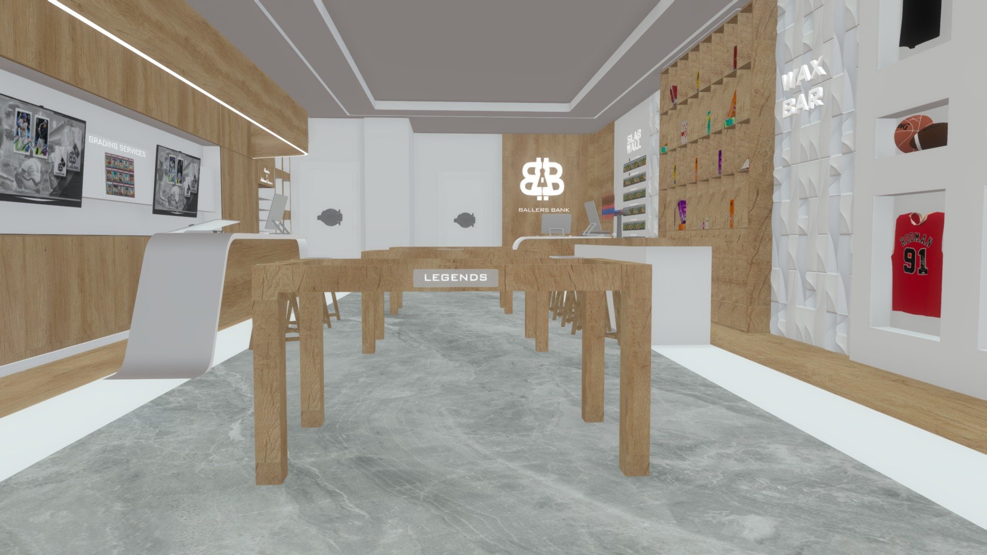 Ballers Bank V10 - 3D model by GevCG [3481f75] - Sketchfab