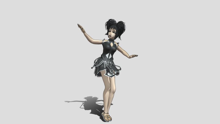 Animated Dancing Girl