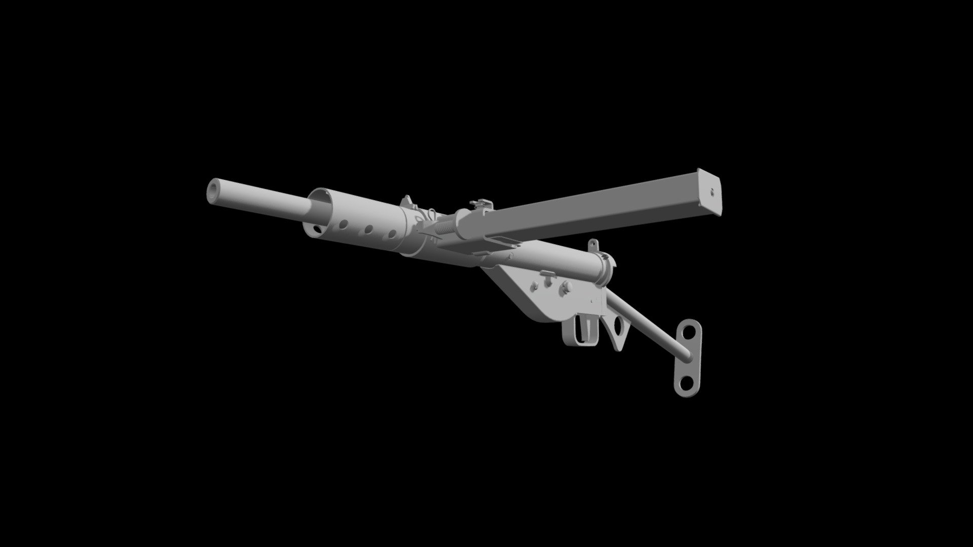 STEN Mk.II - 3D model by ZightMySuck [34824bb] - Sketchfab