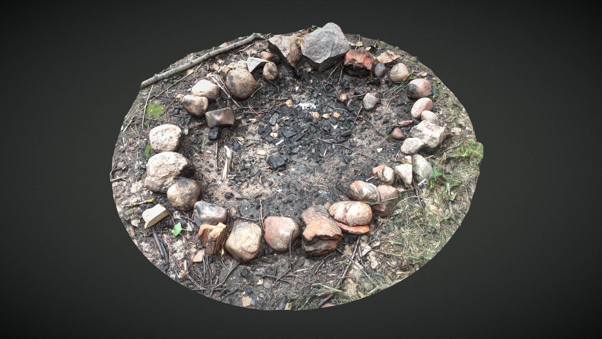 Forest Campfire - Download Free 3D model by hoxsvl [3482652] - Sketchfab