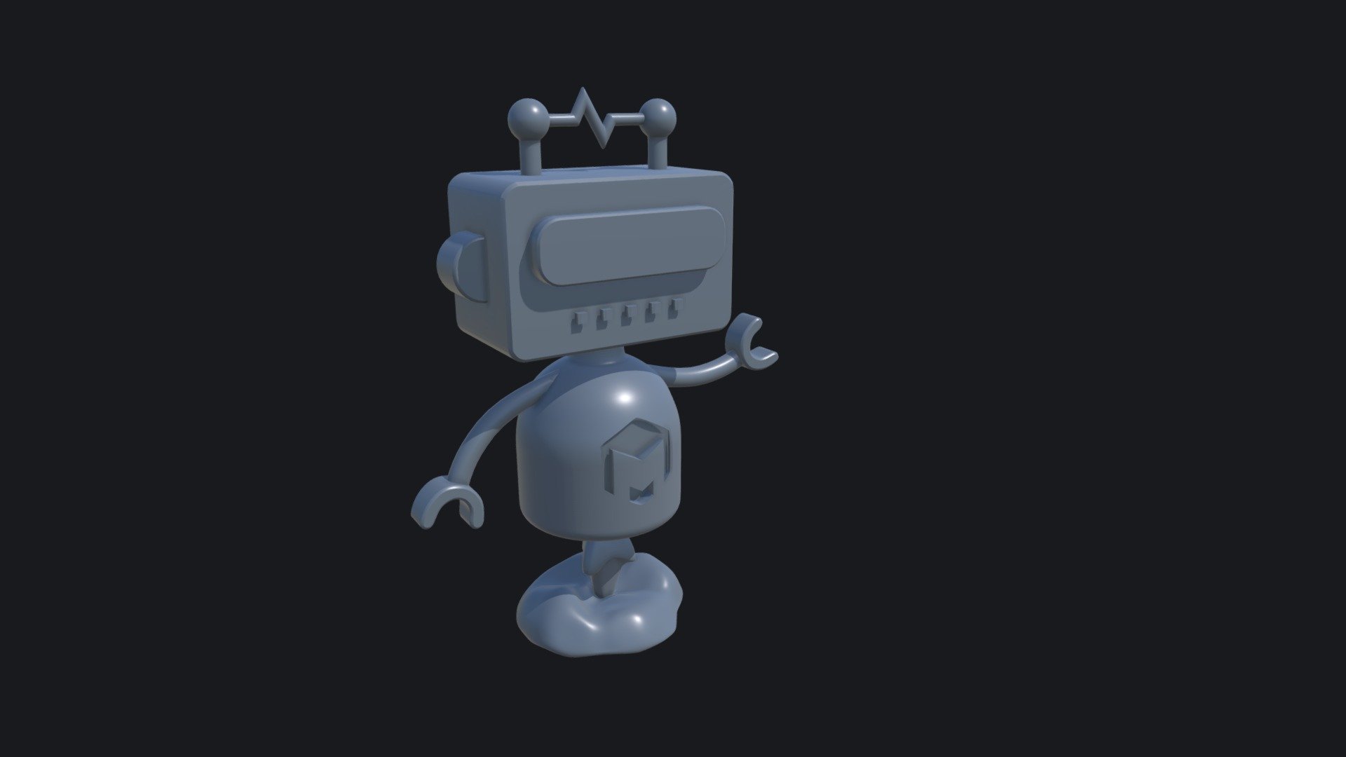 Robot Test 001 - 3D model by ruben.tack [3483177] - Sketchfab