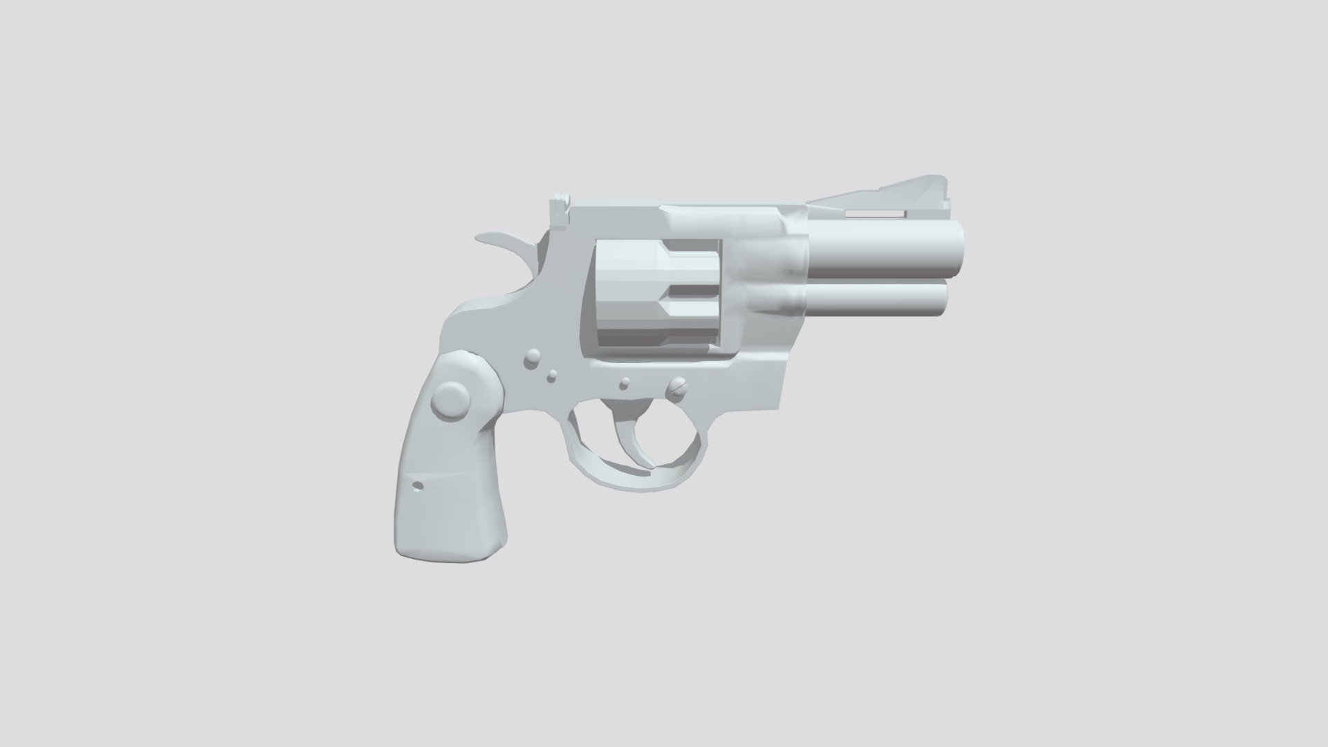 (OLD) Snubnose Colt Python revolver - Download Free 3D model by ct3000 ...
