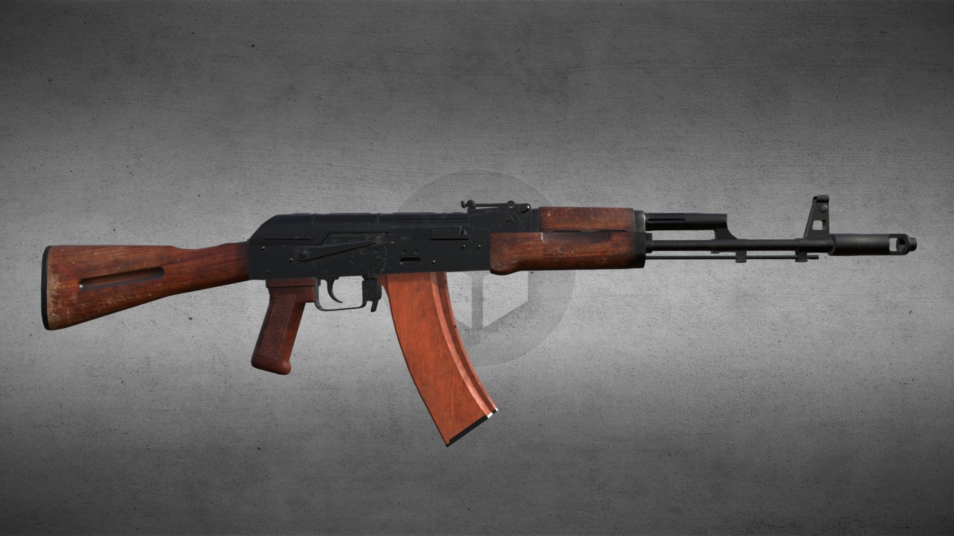 AK-74 (Tris) - Download Free 3D model by Yana G (@yana.gengr) [3484543 ...