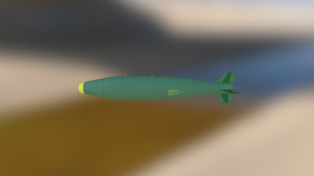 MK-83 Bomb - 3D model by sepha.kay (@achrilsting) [3484eb3] - Sketchfab
