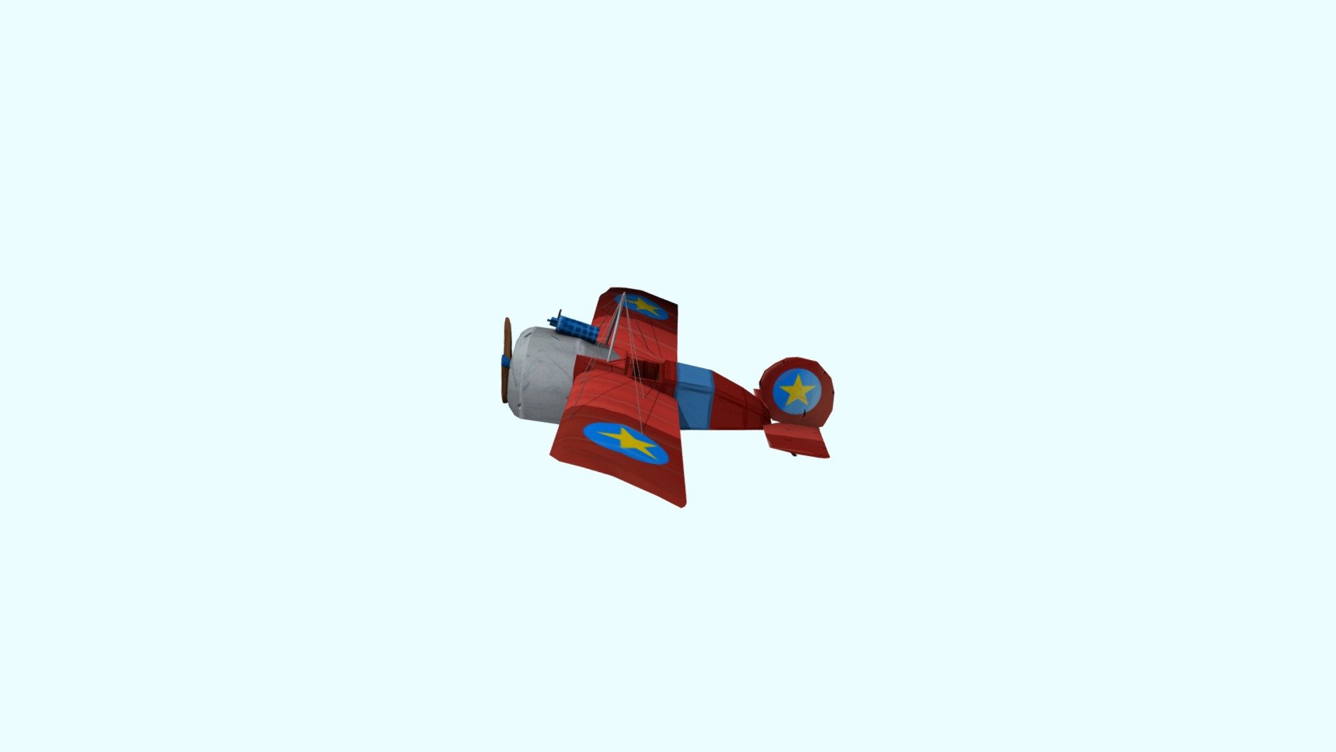 Stylized Plane - 3D model by Ricca_De_Roose [3485079] - Sketchfab