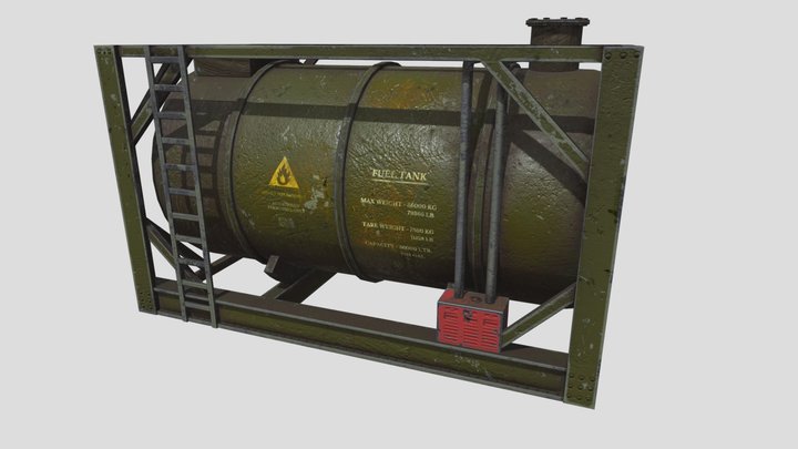 Fuel-tank 3D models - Sketchfab
