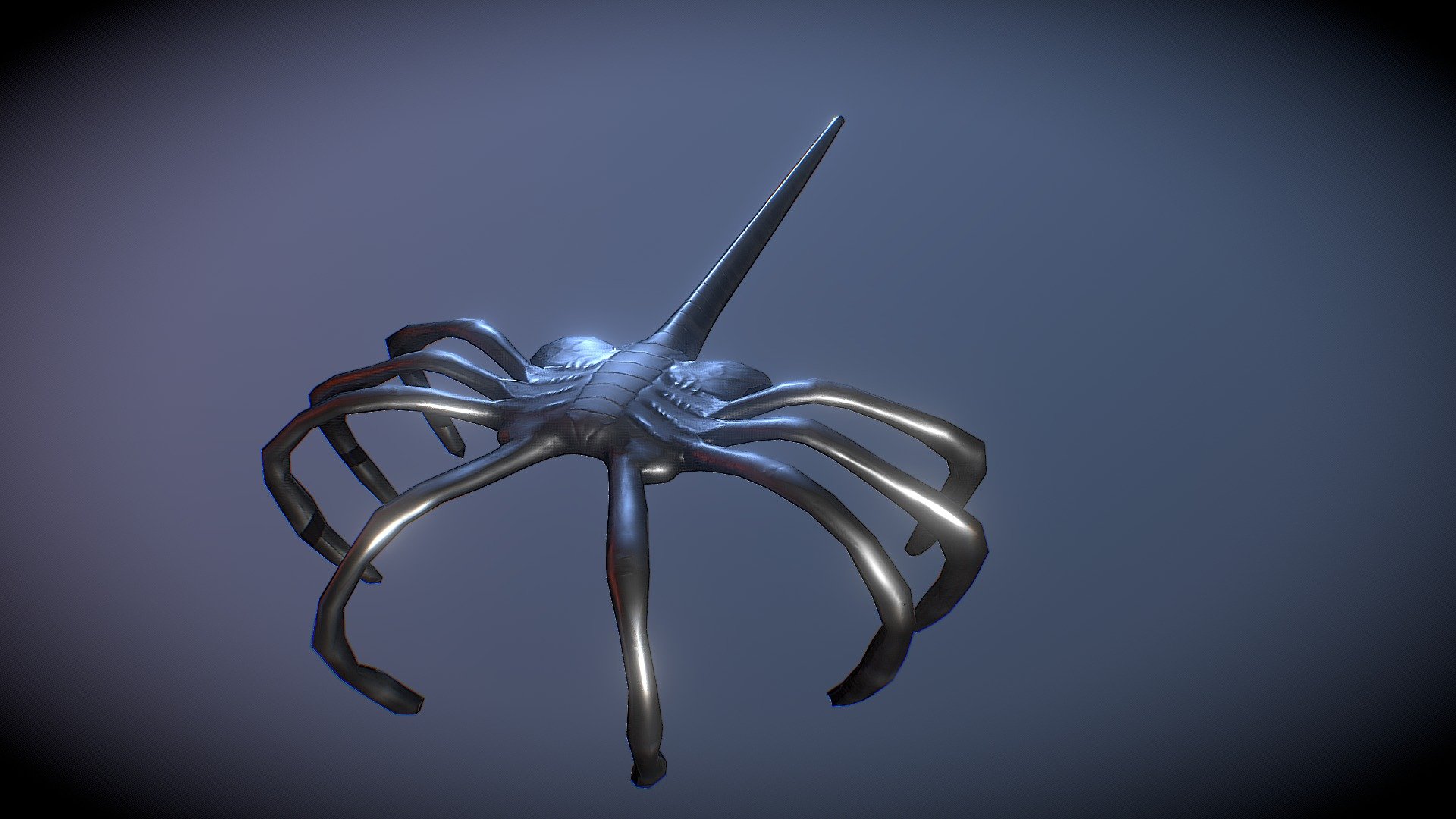 Facehugger from Alien - 3D model by Garry (@fatglist) [34867b6] - Sketchfab