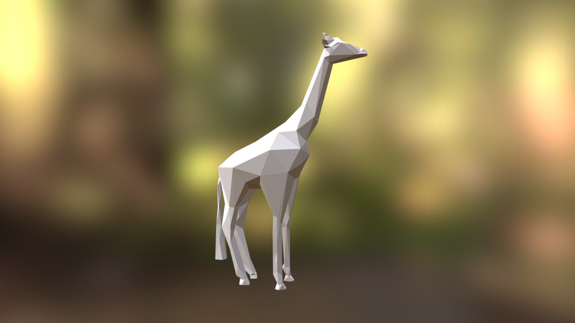 Giraffe - 3D model by Peolla [3487c4d] - Sketchfab