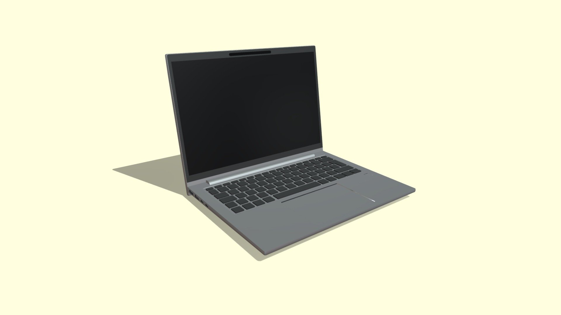 Laptop - Download Free 3D model by GeniusPilot2016 [3487cc0] - Sketchfab