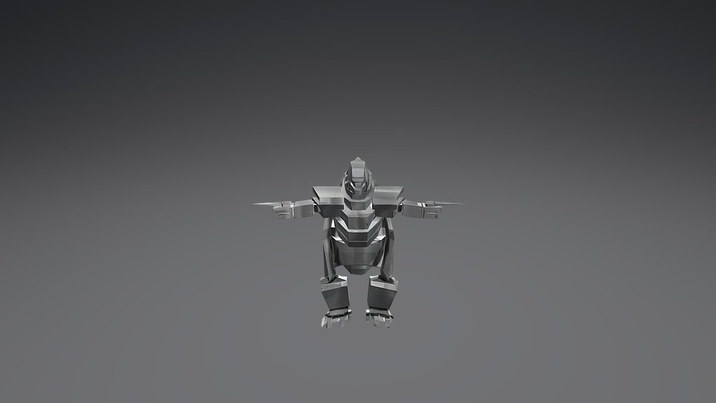Mechagodzilla - Download Free 3D model by Manny Vega (@mannyzilla ...