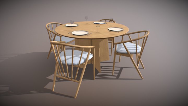 Dining-room 3D models - Sketchfab