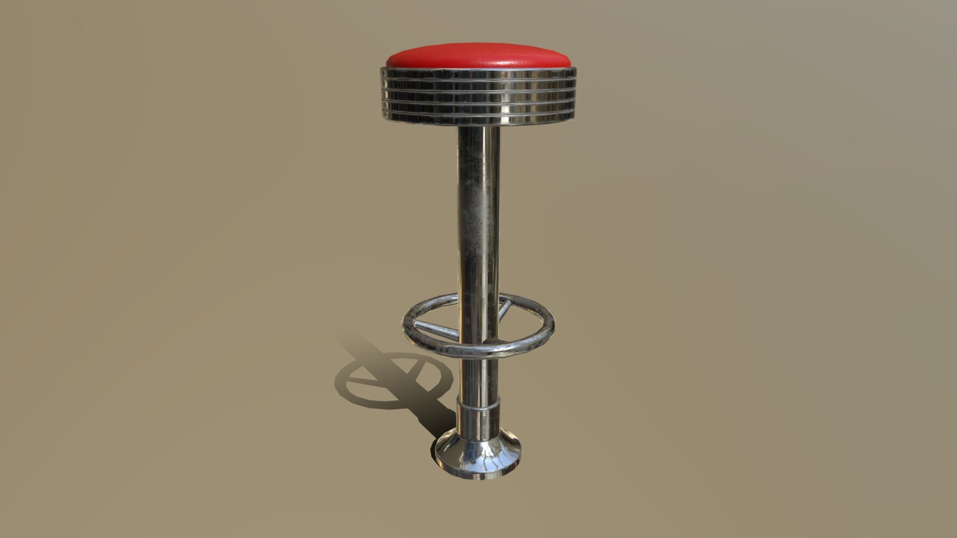 Diner Stool - Buy Royalty Free 3D model by Strifey7 [348af93 ...