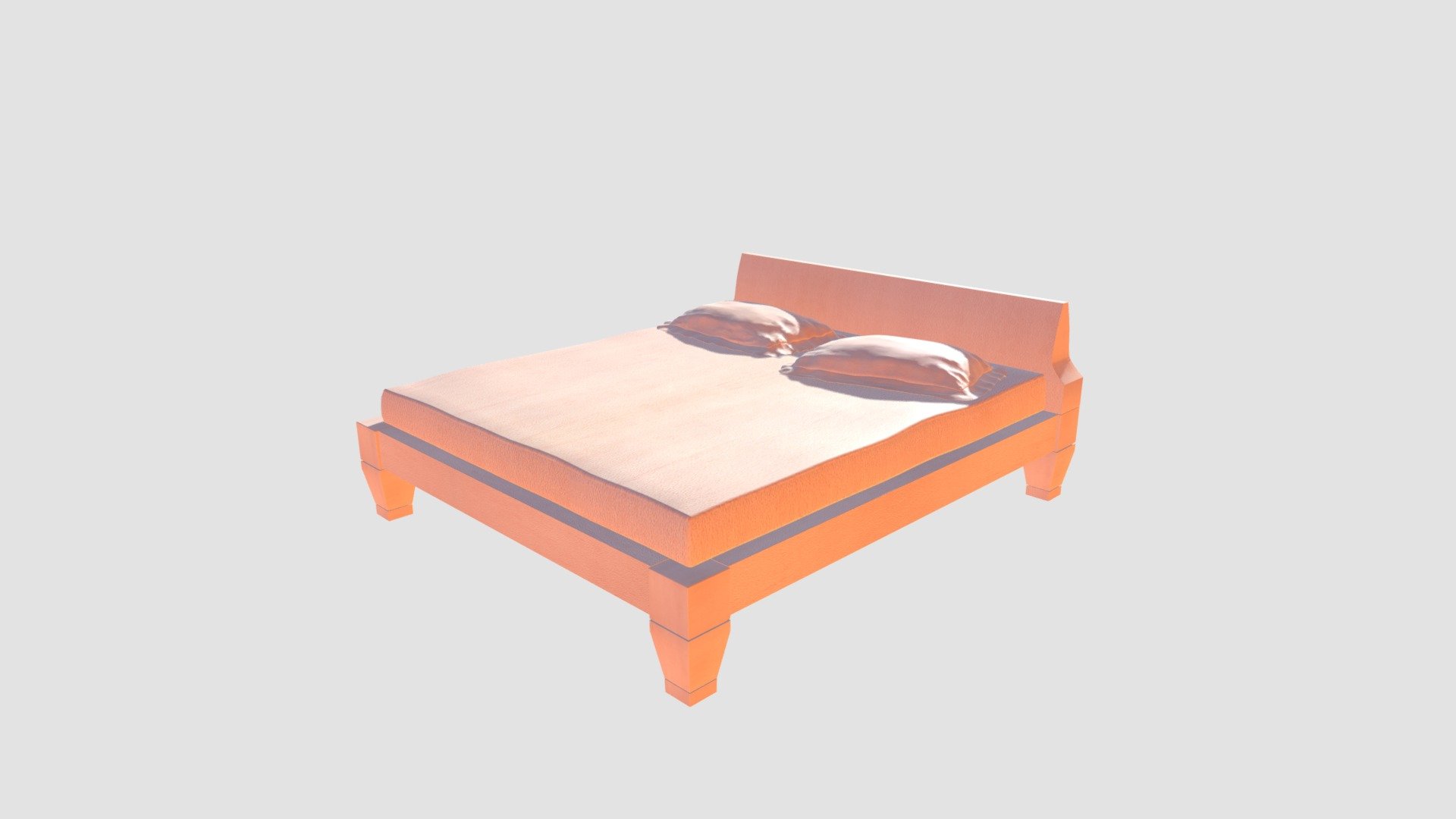 bed - Buy Royalty Free 3D model by Evermotion [348c6c5] - Sketchfab Store