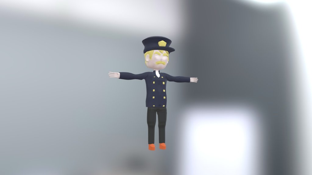Prohibition Era Cop - 3D model by portwindyroad [348d20b] - Sketchfab