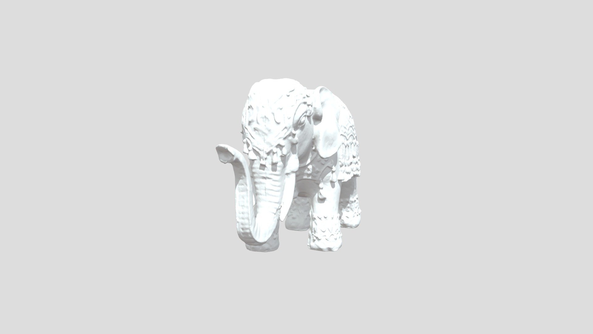Elephant 3D Scan - 3D model by gekkoshot [348d3be] - Sketchfab