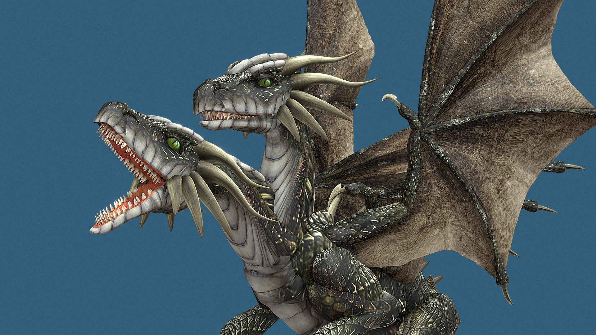 DRAGON - 3D model by ƚᴎɘbiɿT (@xtrident) [348d663] - Sketchfab