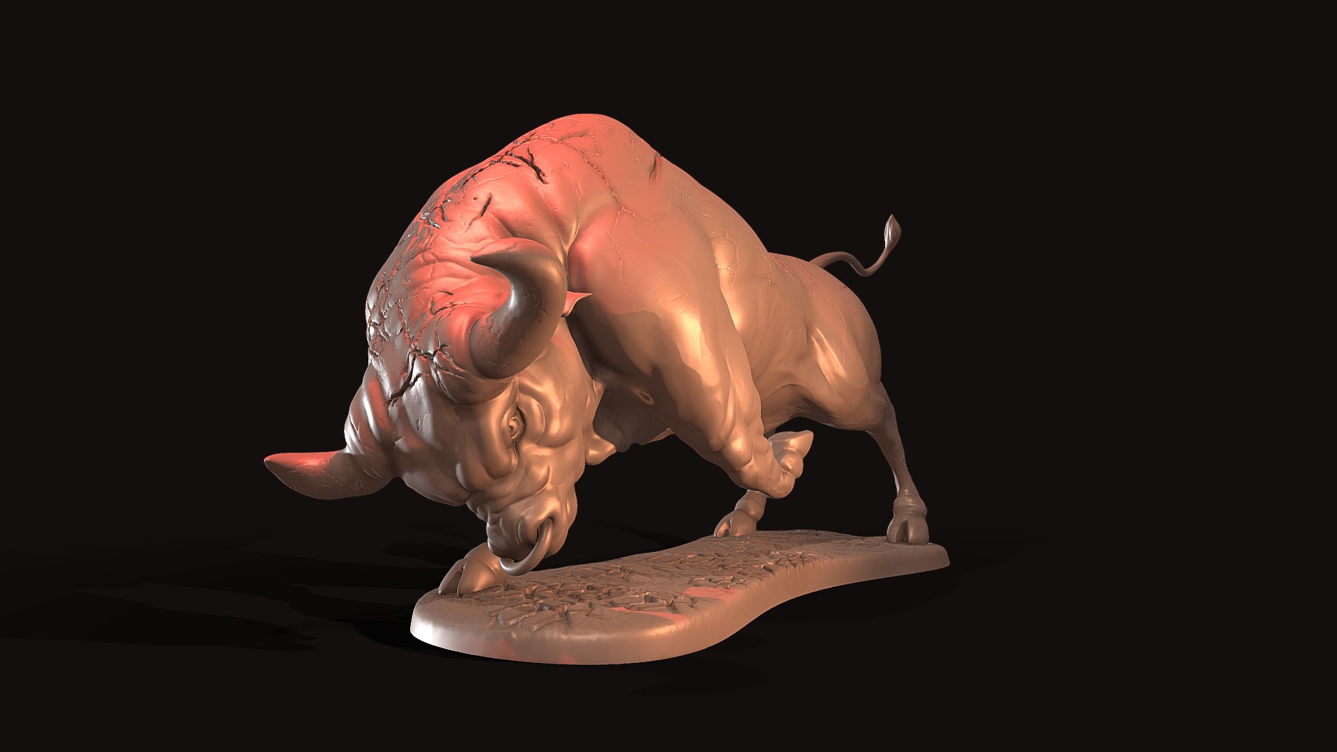 Bull - Download Free 3D model by voguart [348e379] - Sketchfab
