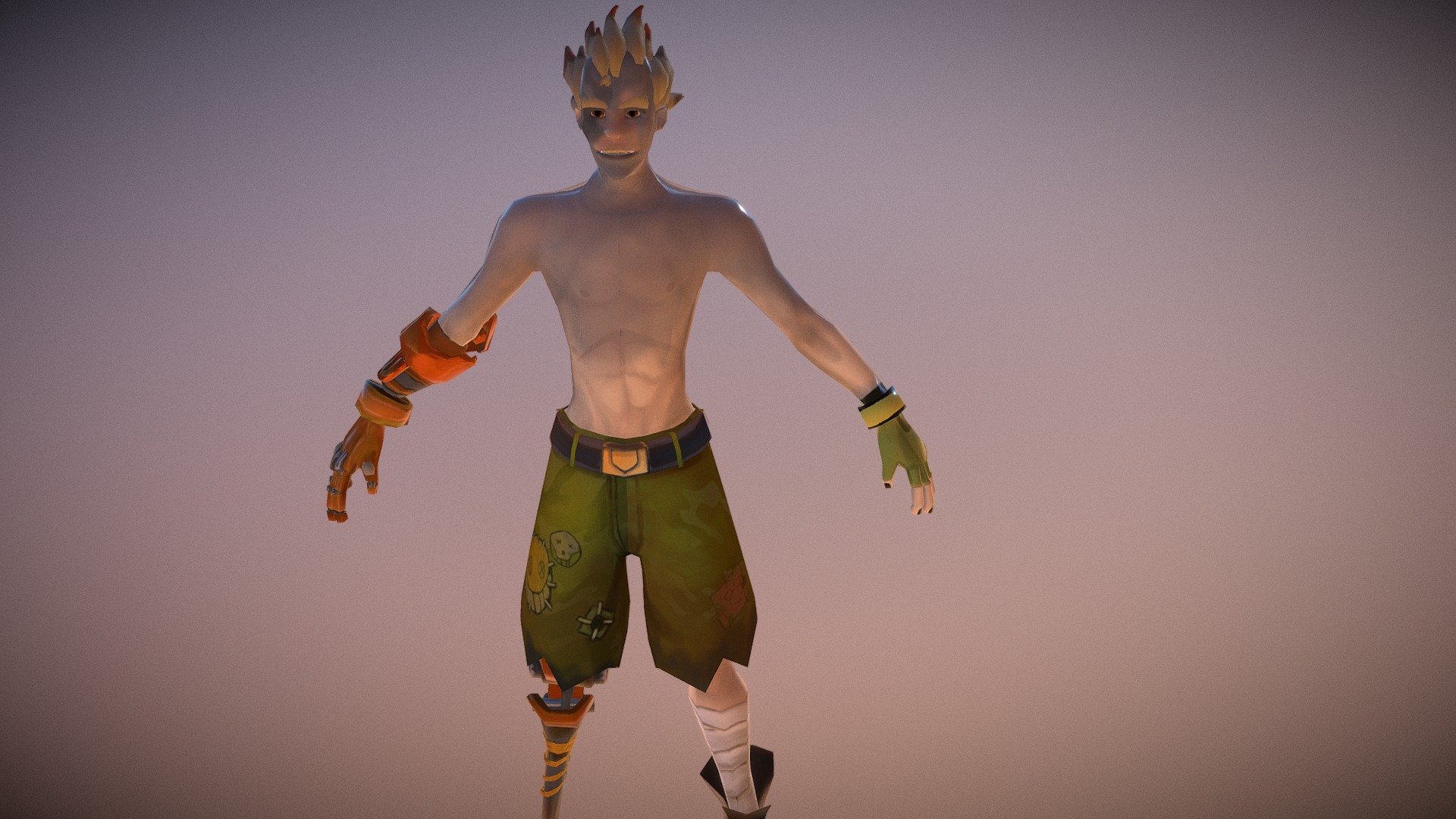 Junkrat - Download Free 3D model by Meaaap [348f2c4] - Sketchfab
