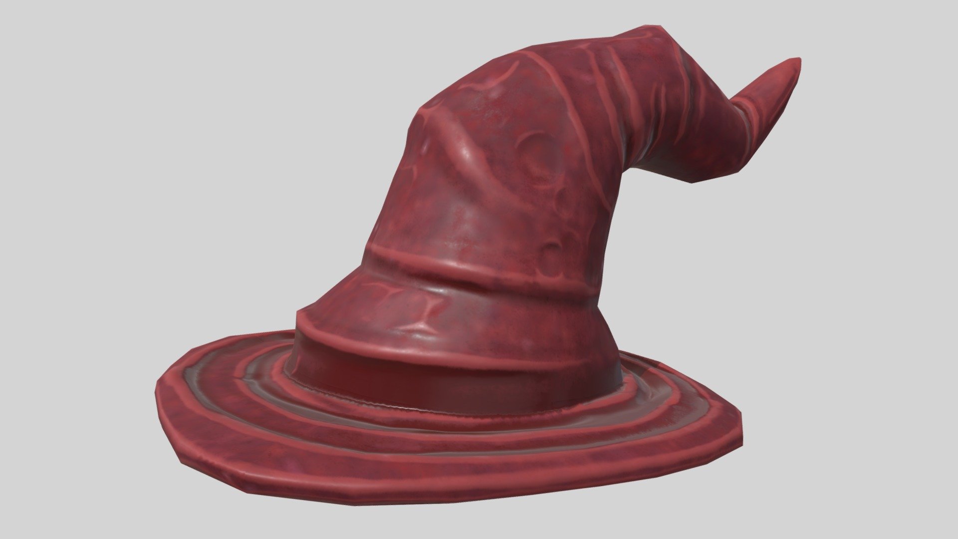 Stylized Wizard Hat - 3D model by Filip Mariani (@filipmariani ...