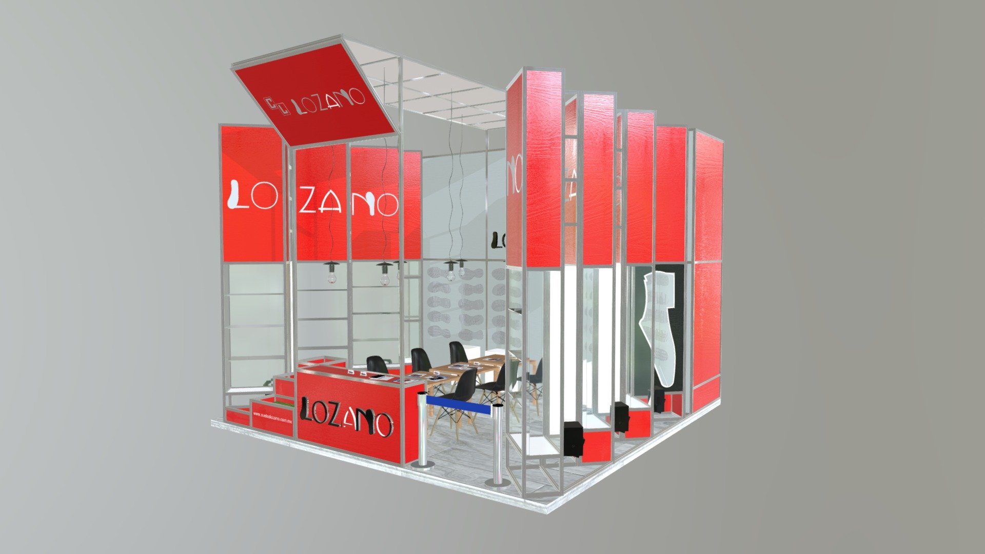 Stand - 3D model by Visual Project (@visualprojectdesign) [3491733 ...