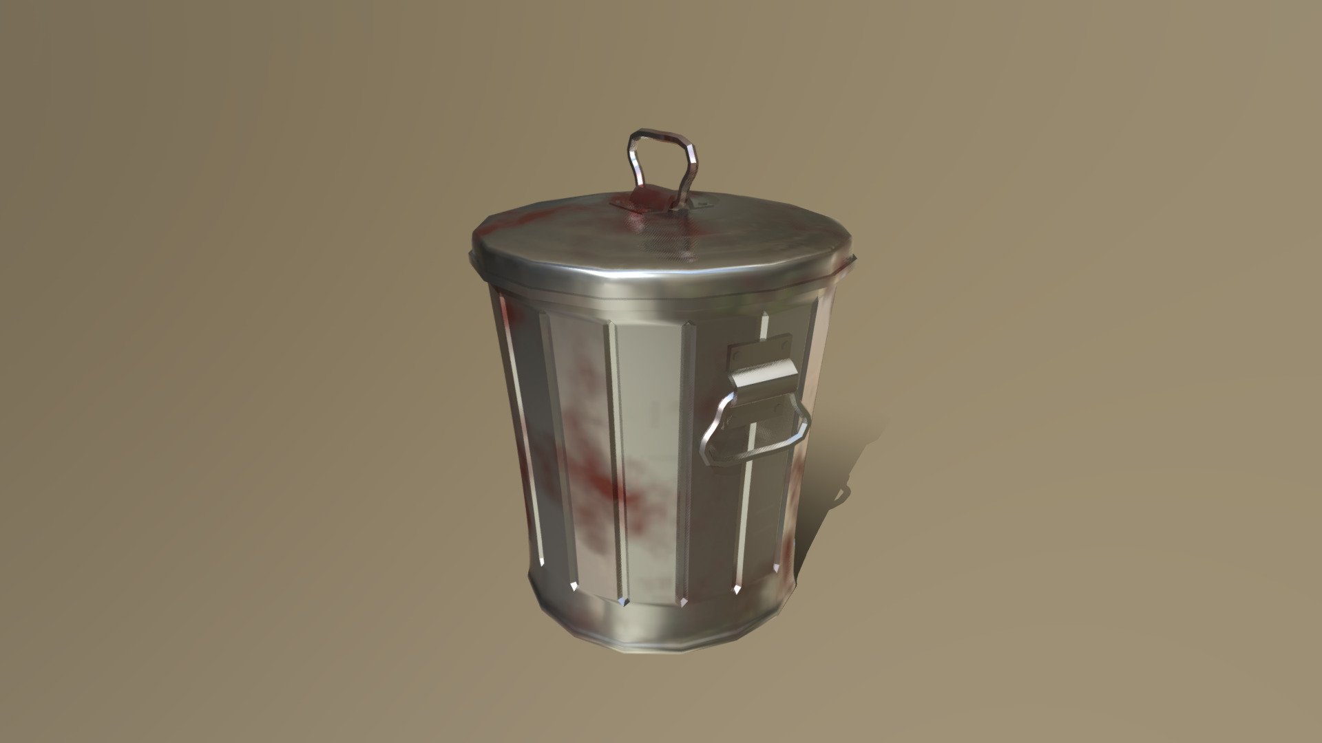 Rusted Trash Can - Download Free 3D model by codewhiz (@bmanjones ...