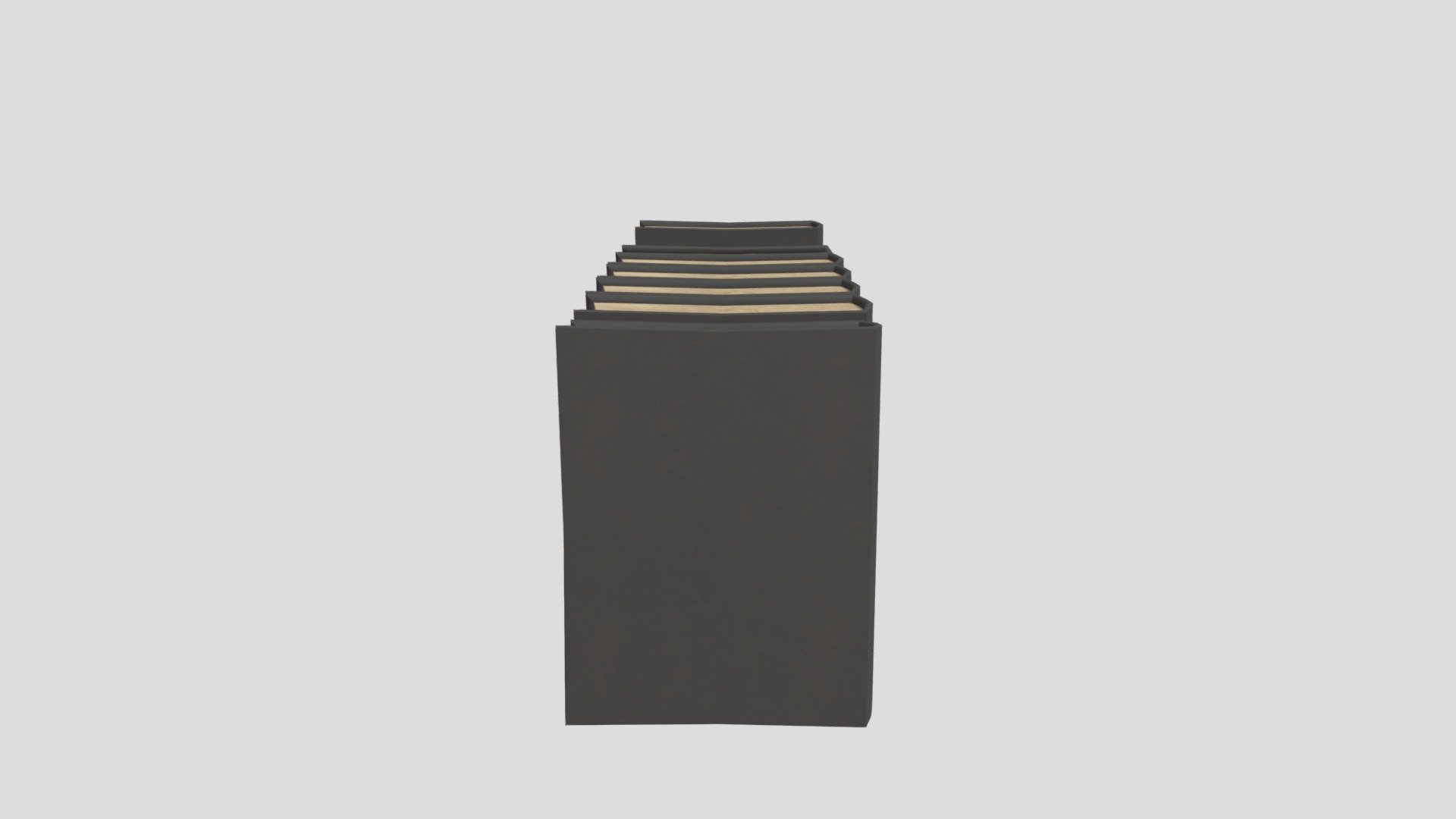 Completed Textured Book Set for Library Diorama - 3D model by kwest129 ...