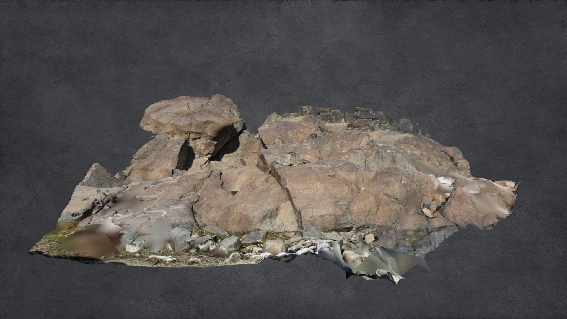 Rock Carving at Hodar Gah (Rock 36-02) - 3D model by cvlablums [3492794 ...