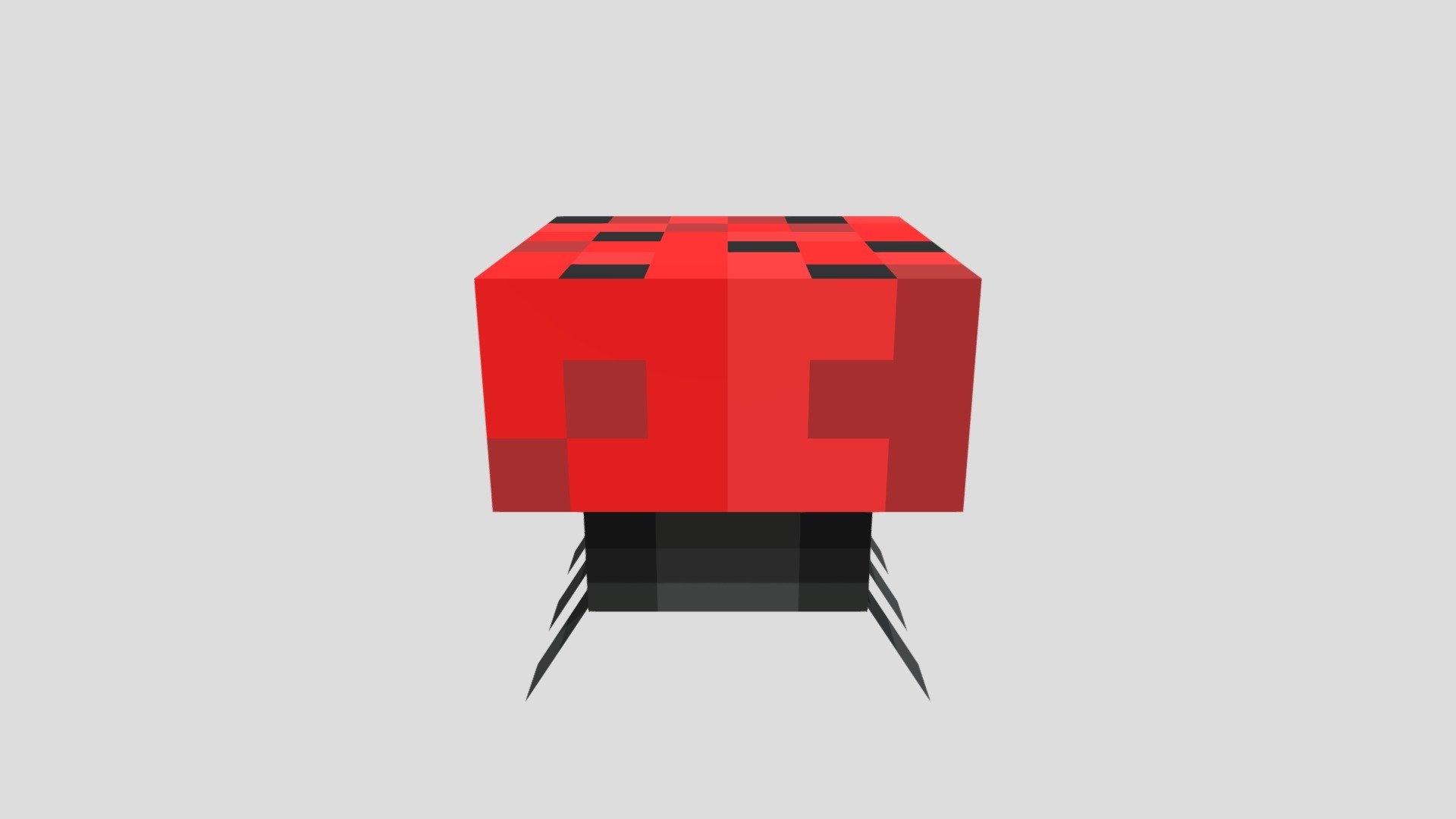 Minecraft ladybug - Download Free 3D model by Lolnyjkamen [3492c07 ...