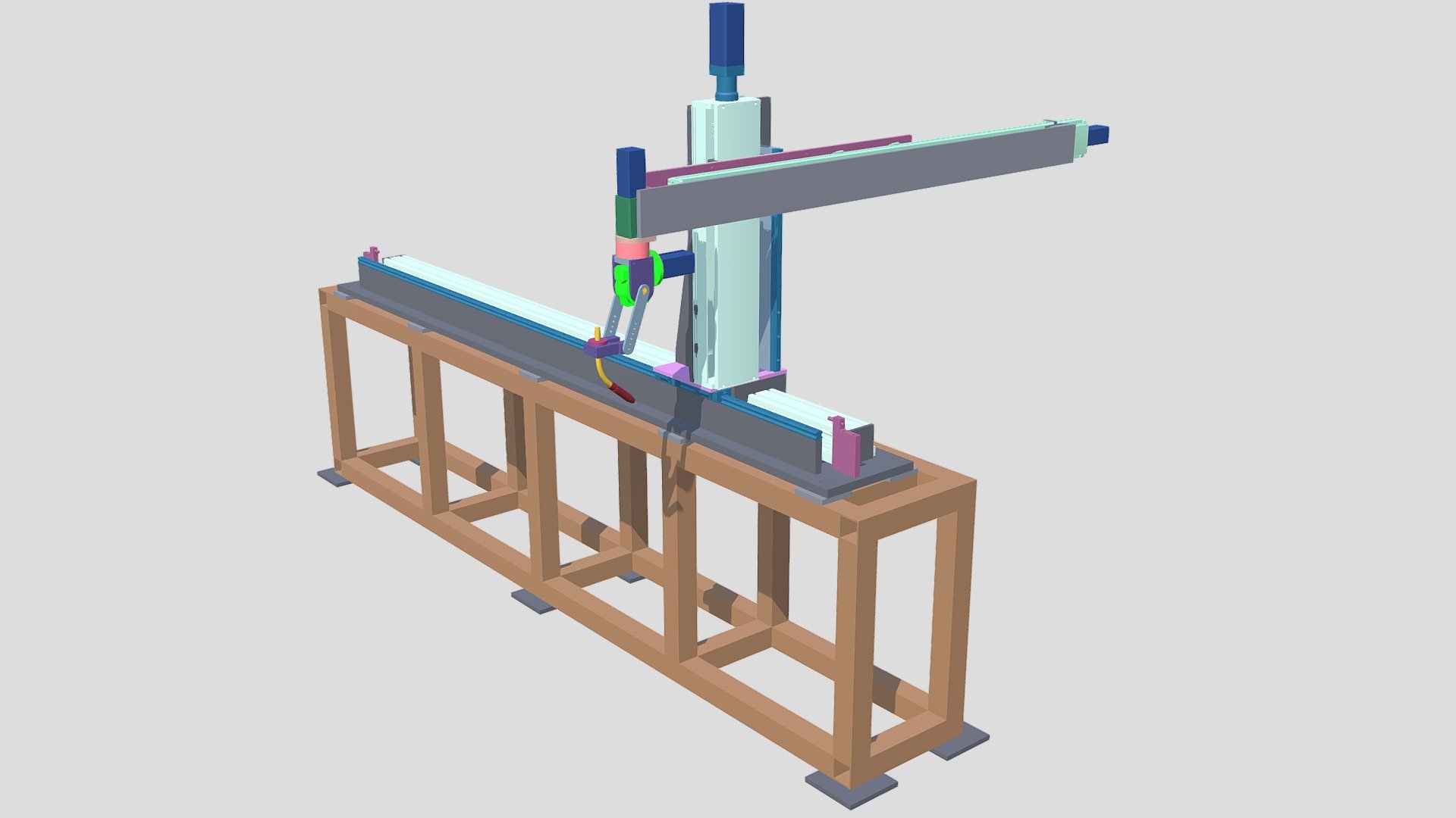 CNC Welding Assembly - 3D model by 3AXIS (@3axis-infotech) [3493542 ...