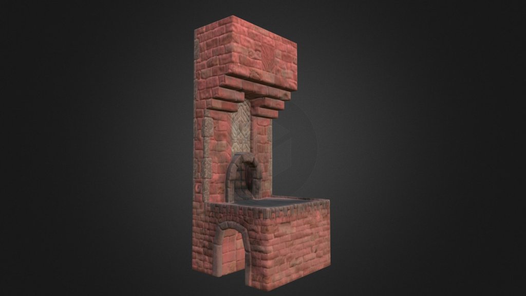 Brick Wall Forge - 3D model by Paetyn Durham (@paetyndurham) [3493b98 ...