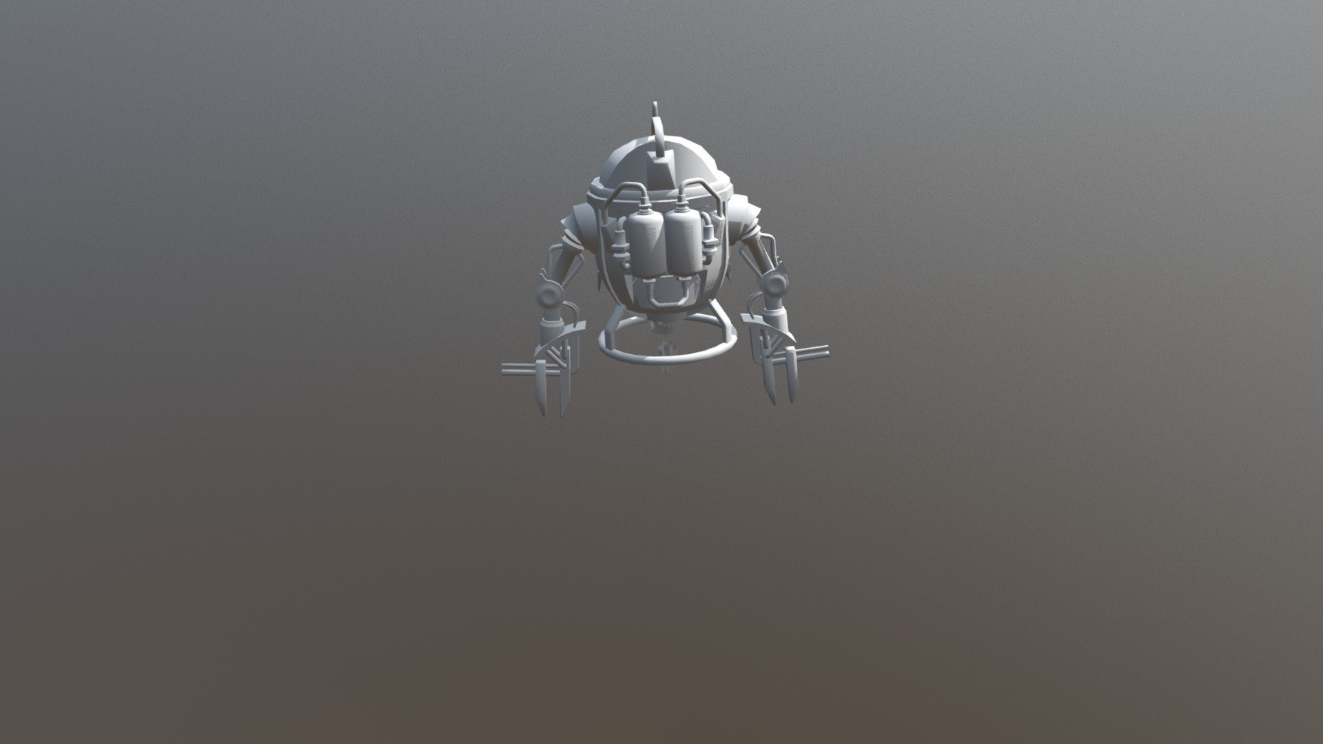 Mech-drone - 3D model by Dan.Bitton [3493e51] - Sketchfab