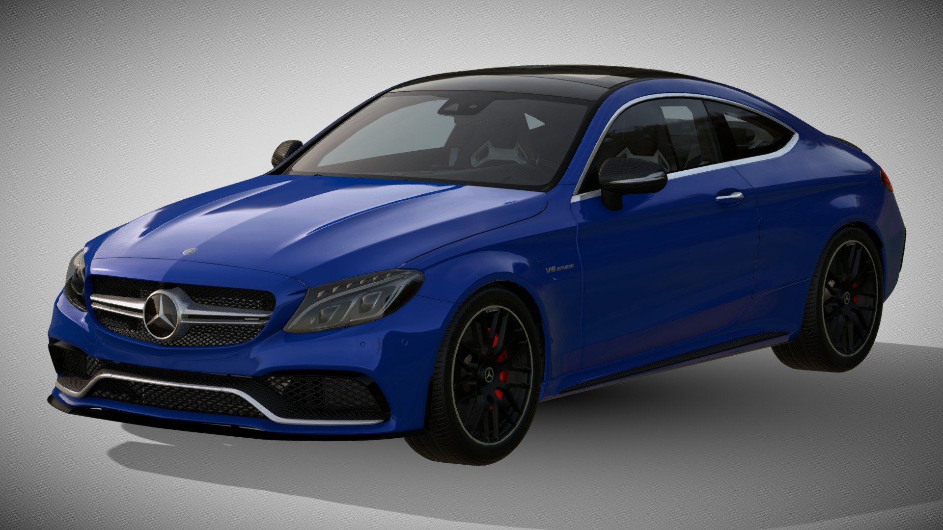 2017 Mercedes-Benz C63 AMG Coupe - Download Free 3D model by Ddiaz ...