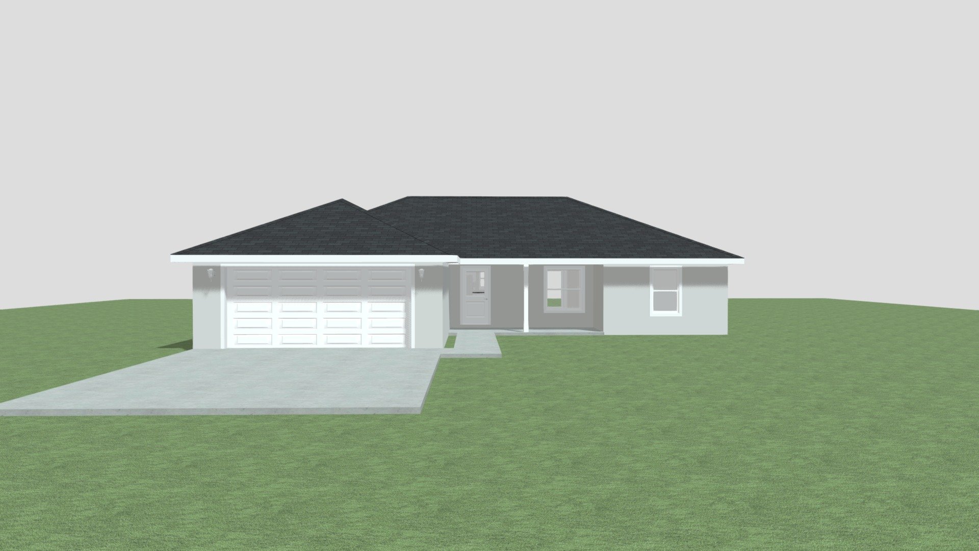 Spec A - Download Free 3D model by CustomHomeDesigns [3494504] - Sketchfab