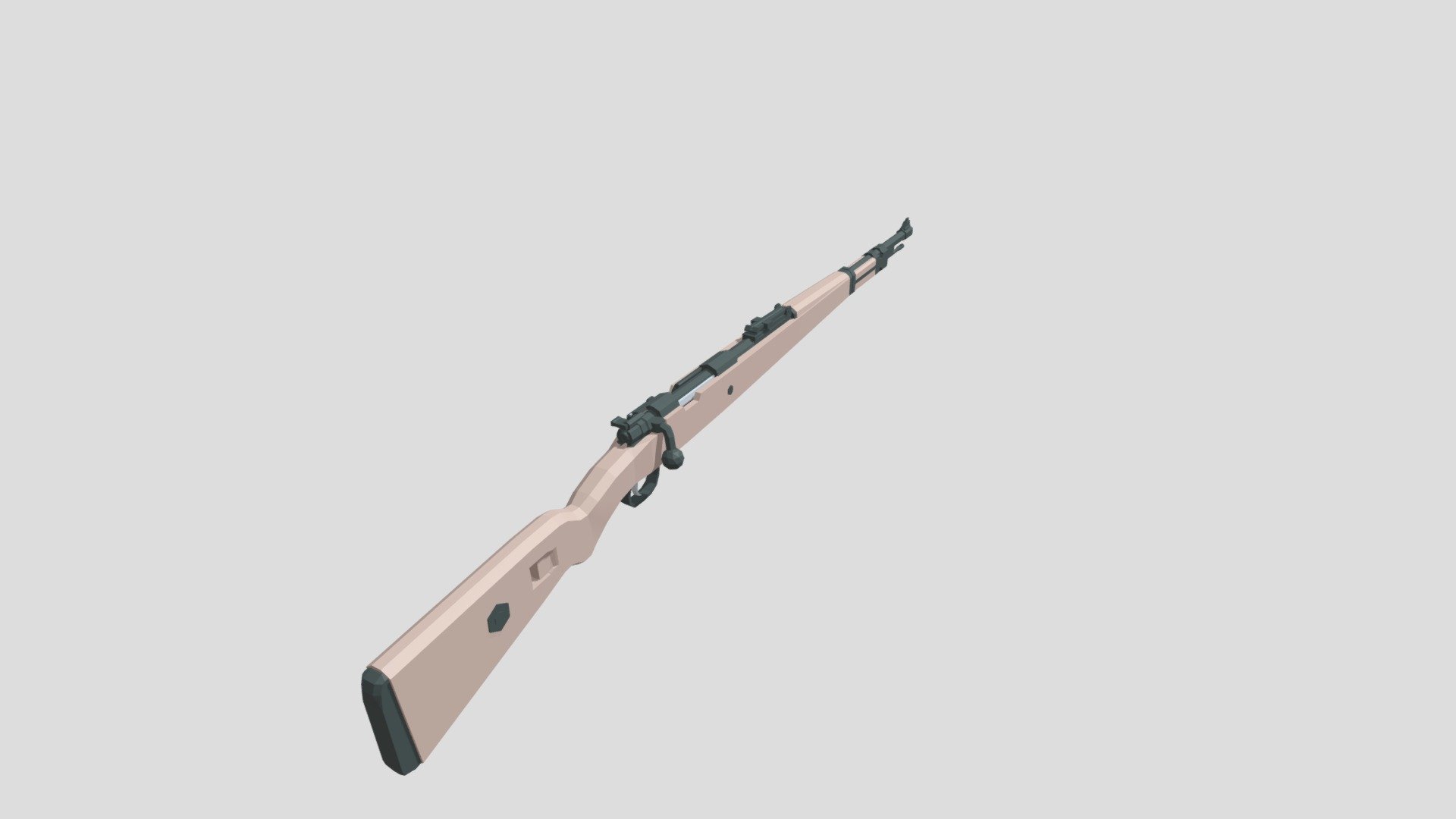 Low-Poly Kar98k - Download Free 3D model by Konstantinos.Simantiras ...