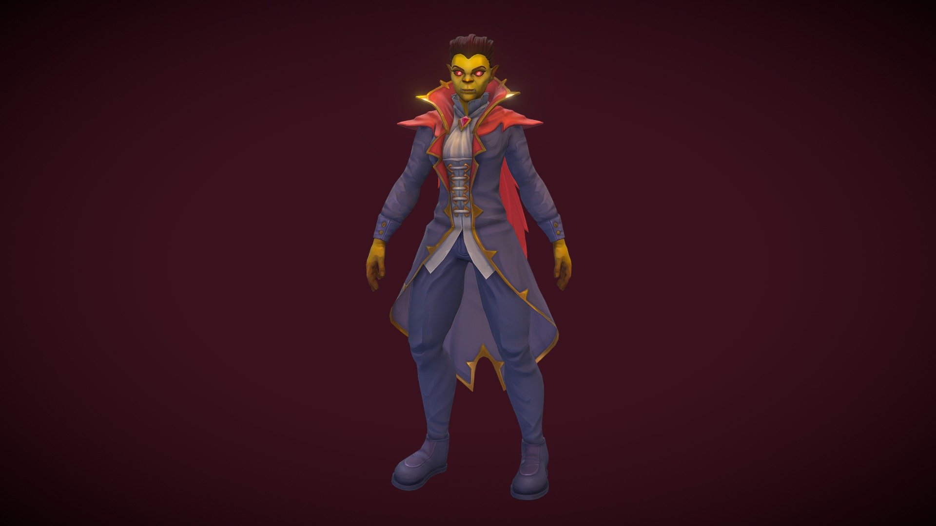 Stylized Orc Female Vampire(Outfit) - 3D model by N-hance Studio ...