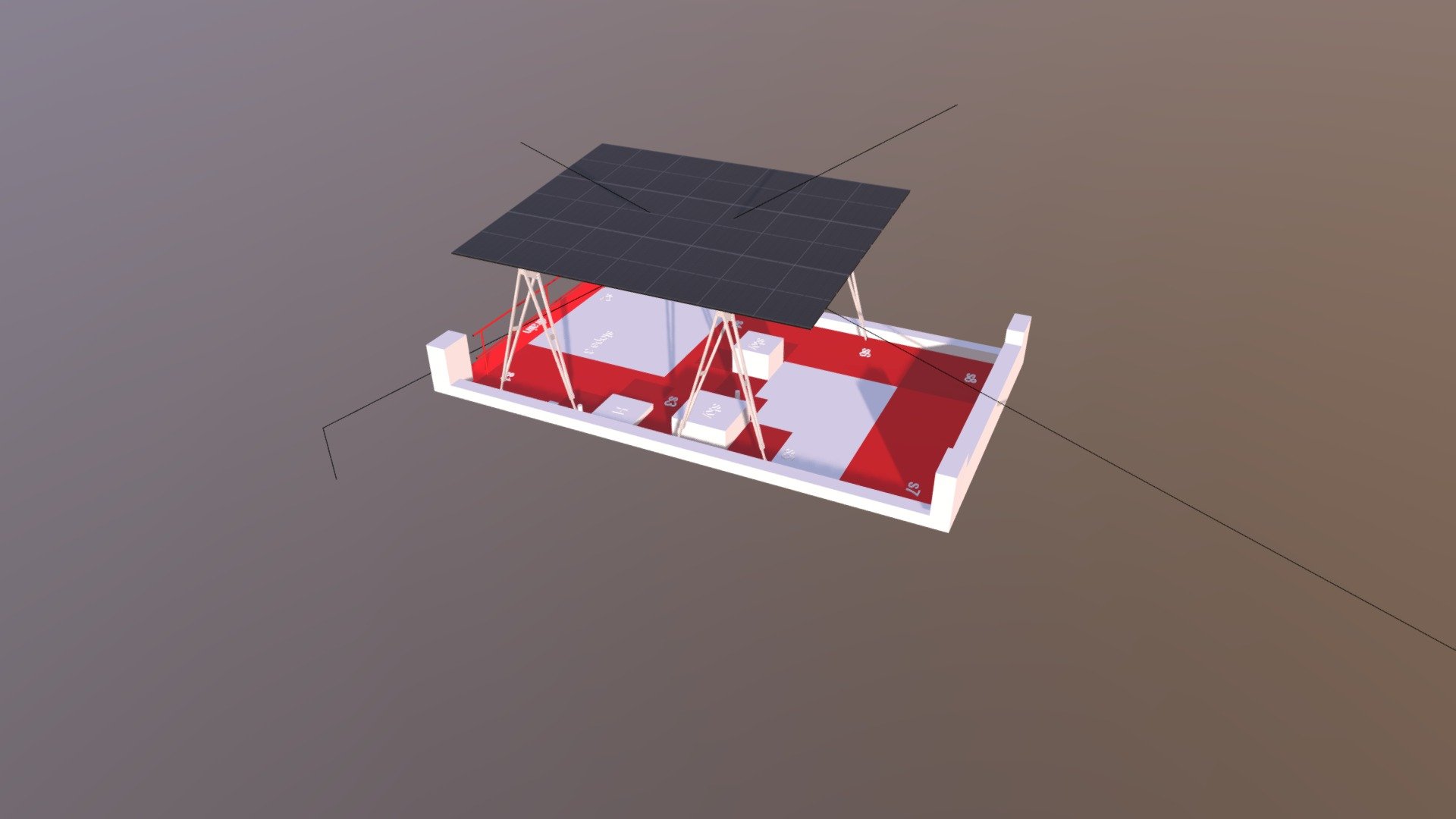 22 Bay Ridge Pl 21 Mod Q Cells Canopy - 3D model by brooklynsolarworks ...