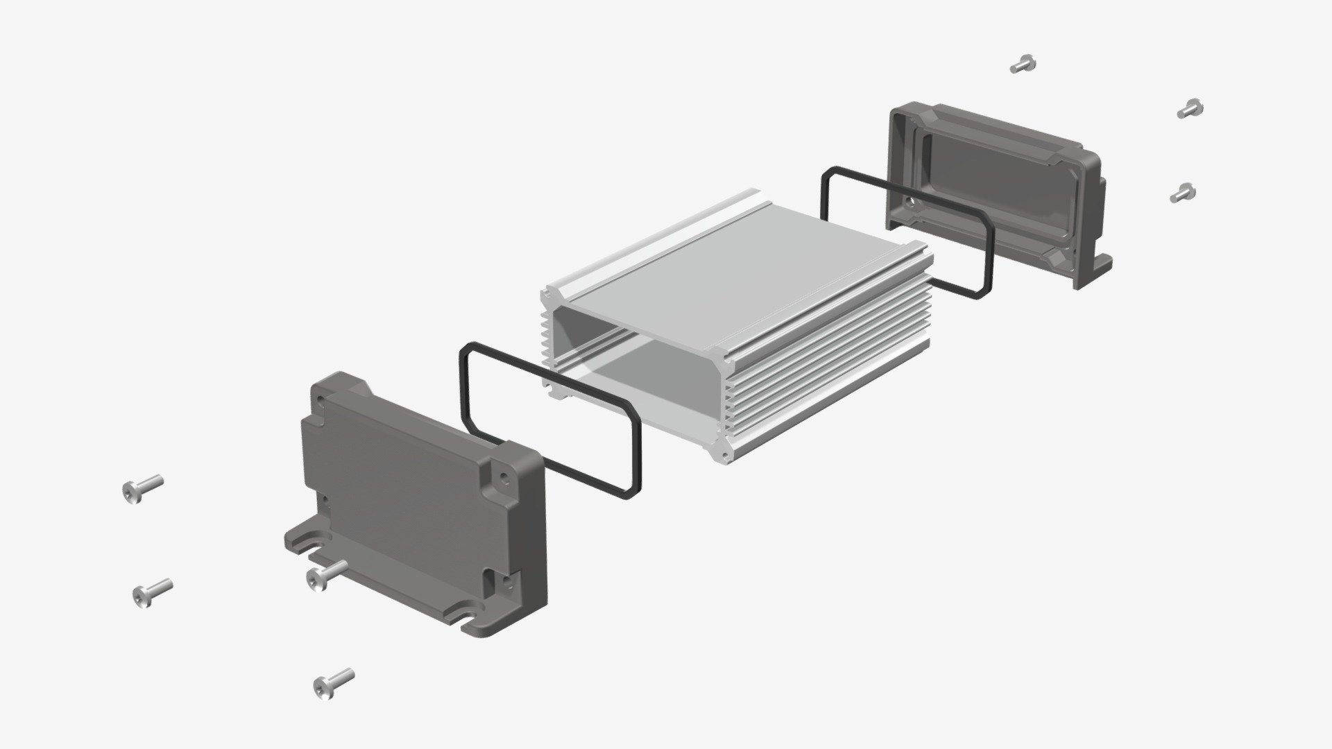 Exploded view - AW series - 3D model by takachitec5 [3498331] - Sketchfab