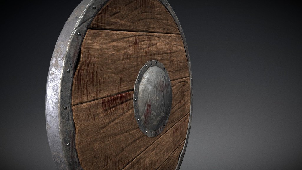 Shield - 3D model by binthu [3498f76] - Sketchfab