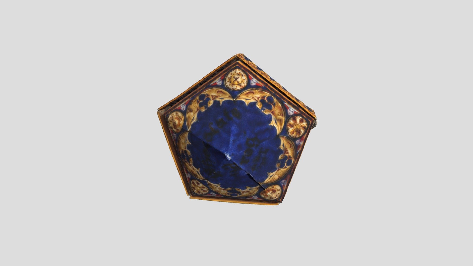 Harry Potter Official Chocolate frog box - Download Free 3D model by ...