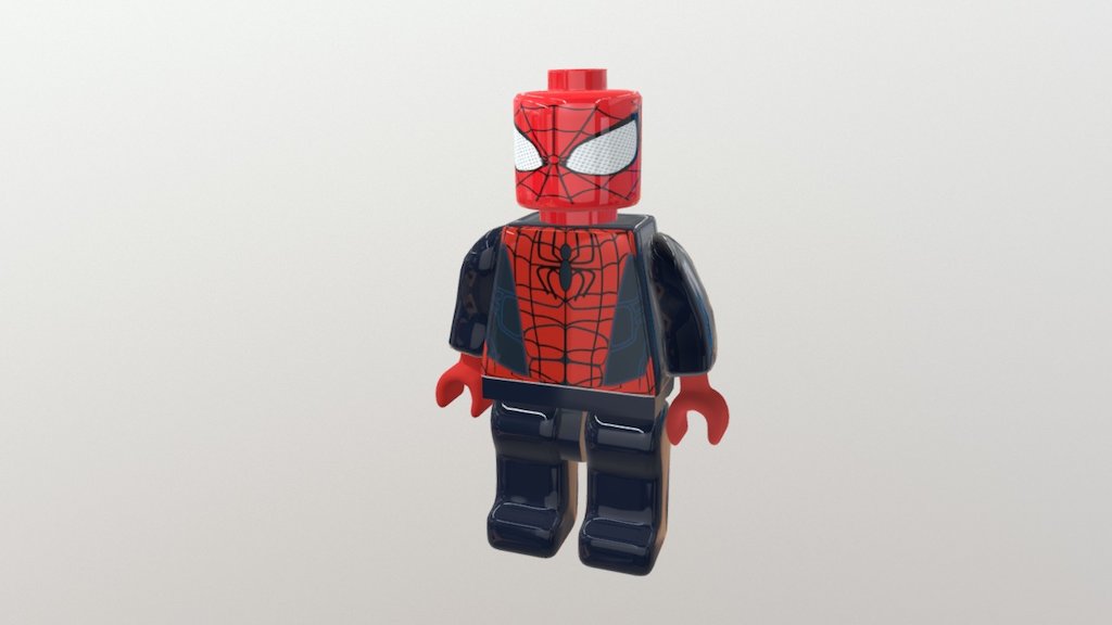 LEGO SPIDER - 3D model by sergiv [349b939] - Sketchfab