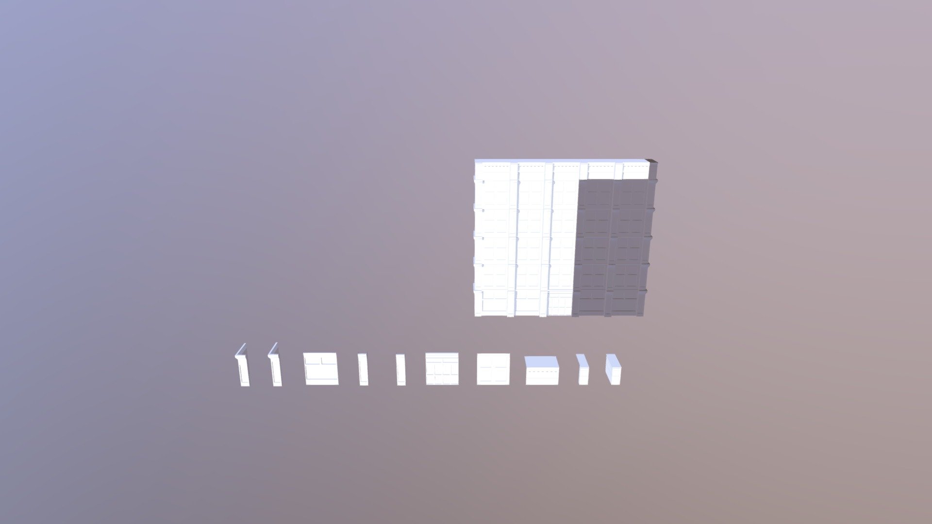Abby Building - 3D model by Abby_Nall [349cda3] - Sketchfab
