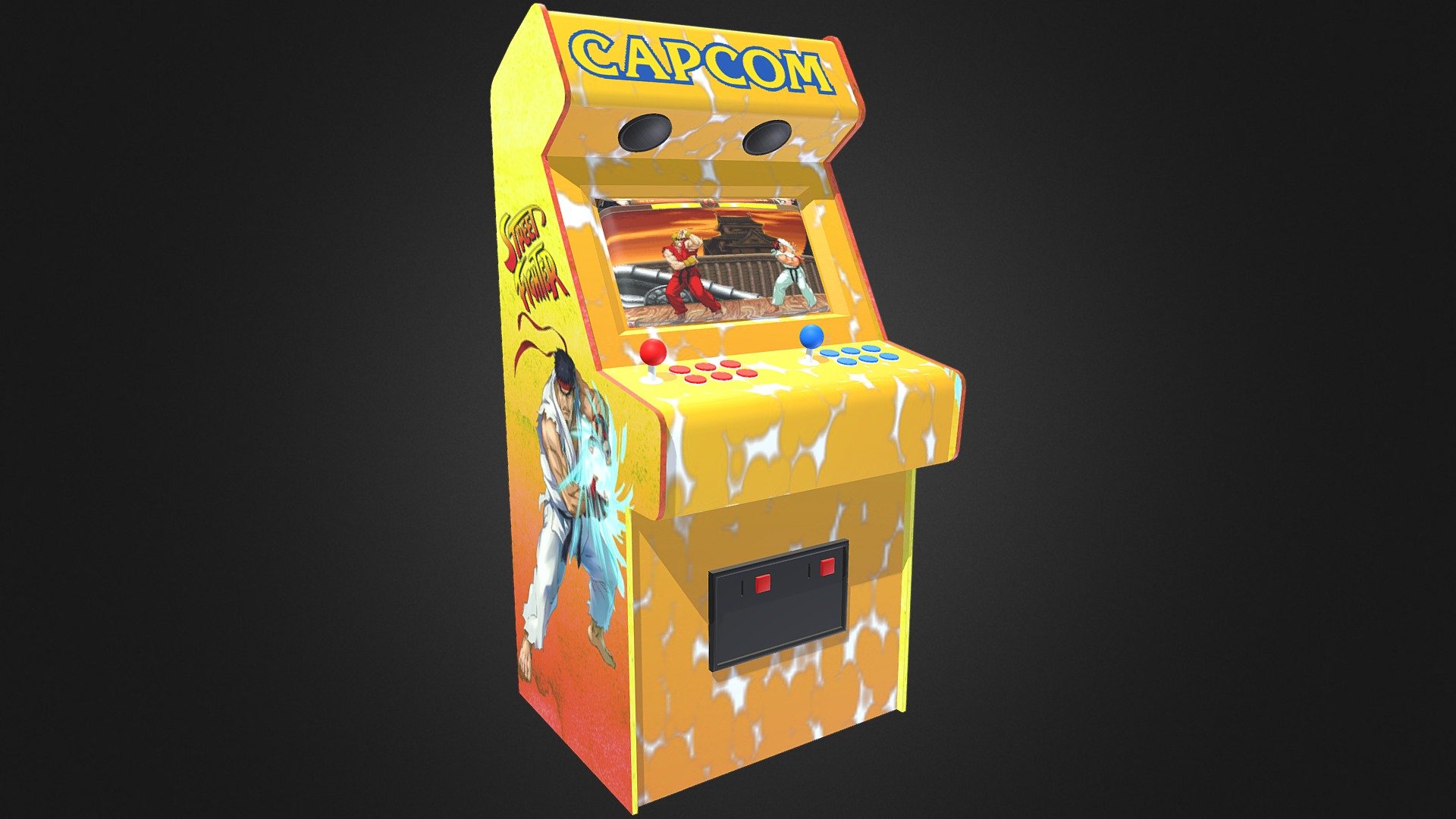 Arcade Machine - 3D model by SLawliet [349cf56] - Sketchfab