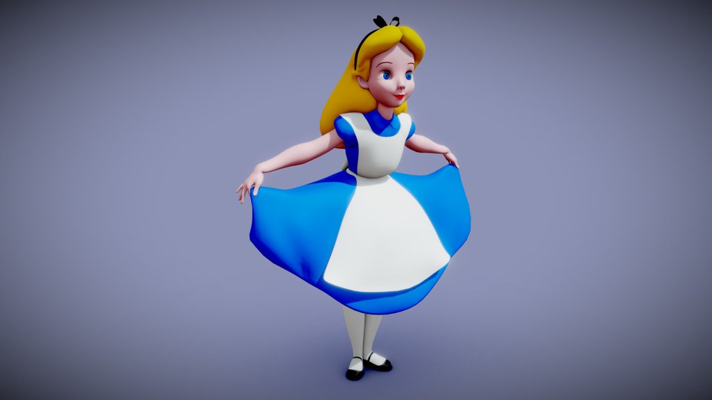 Alice A 3d Model Collection By Mes2hu Sketchfab