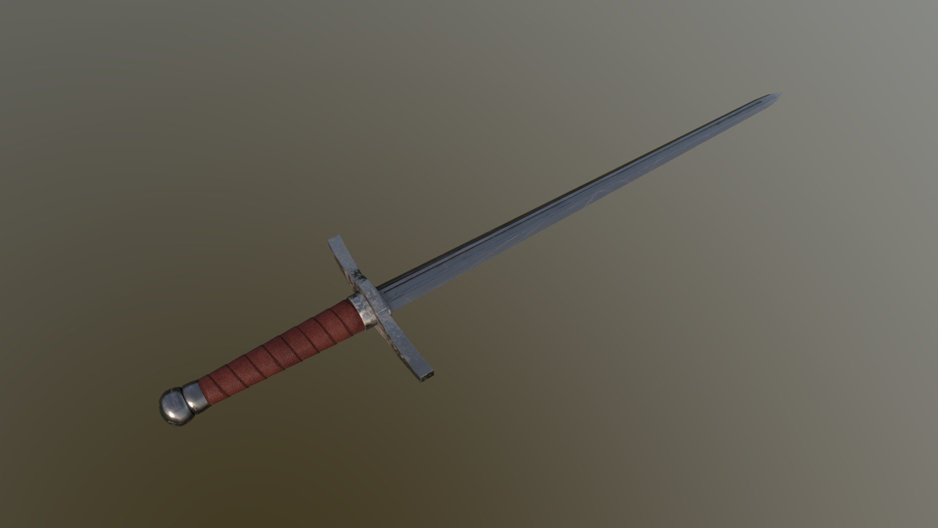 Medieval Sword - 3D model by Jehms [349f188] - Sketchfab
