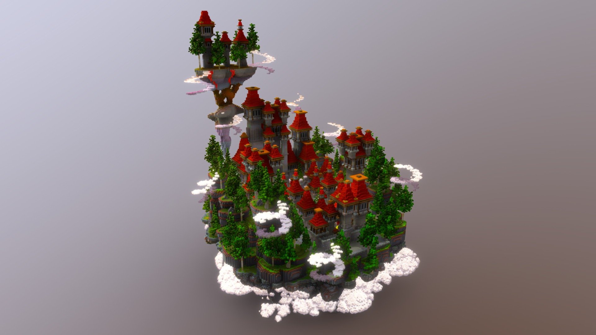Exclusive Red Kingdom Lobby - 3D model by Vextrosity [34a025f] - Sketchfab