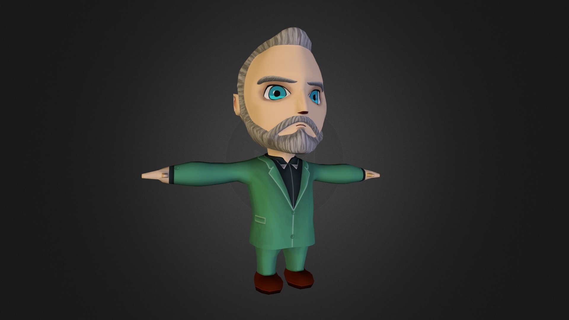 Cartoon Boris - Movie Snatch - 3D model by Patrick Maldonado ...