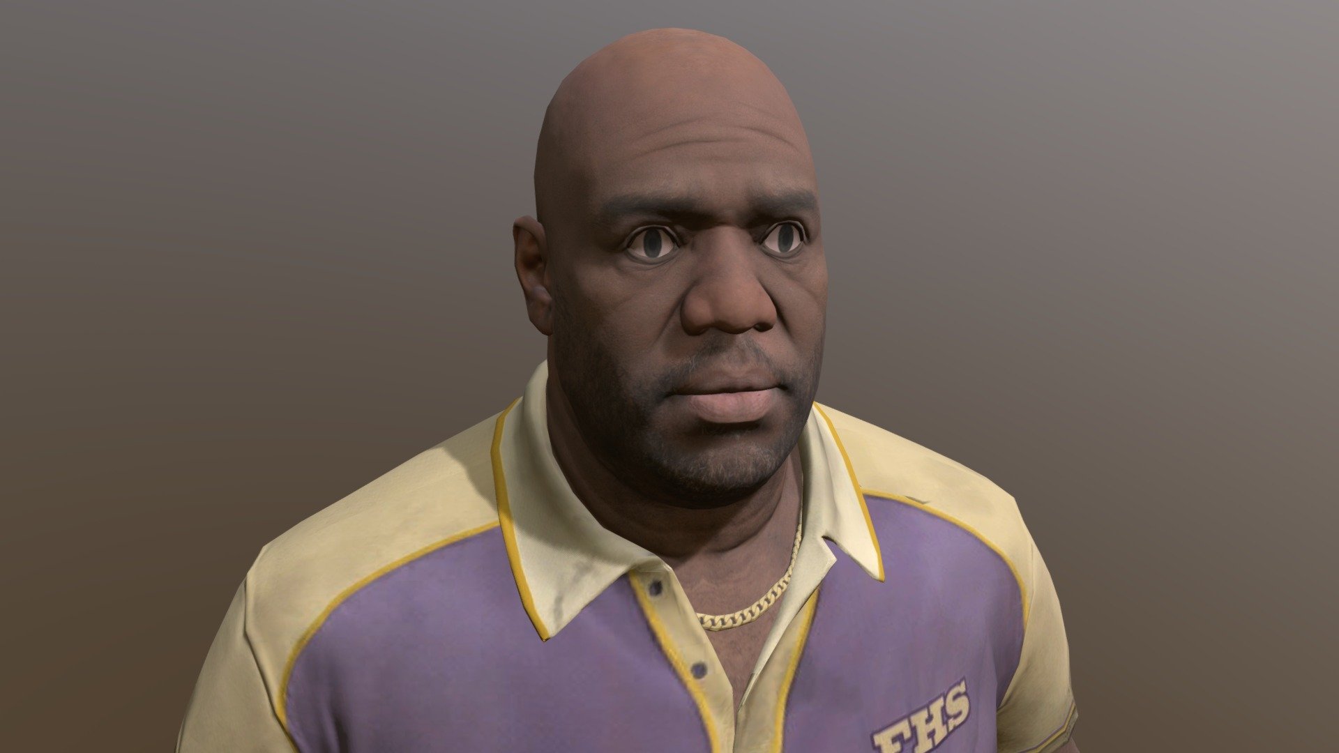 Left 4 Dead 2 Coach - Download Free 3D model by hafid.quispe [34a2652 ...